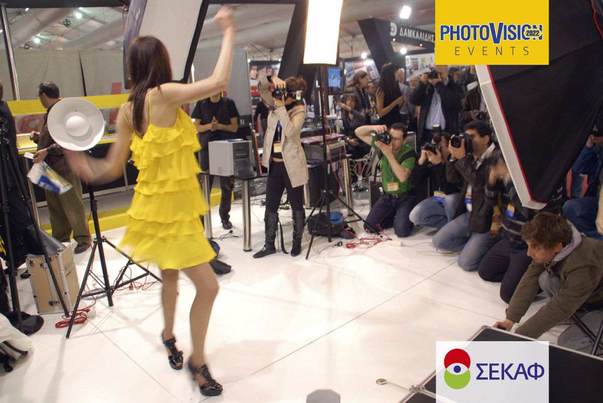 Live Shooting Stage στην Photovision 2022 - SEKAF